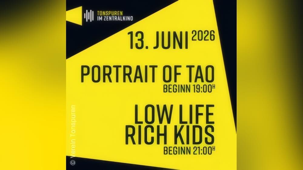 Portrait of Tao / Low Life Rich Kids | eventpicker.at